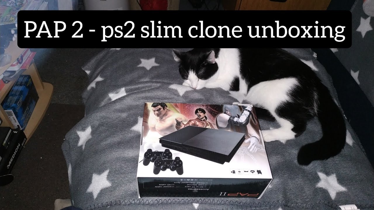 PAP 2 - ps2 slim clone unboxing - YouTube