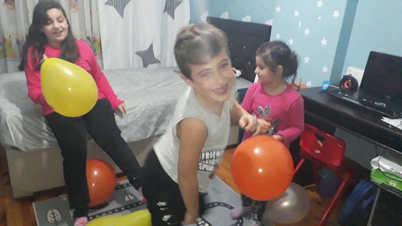 balon patlatmaca oyunu | FUN CHILDREN'S VIDEO - YouTube