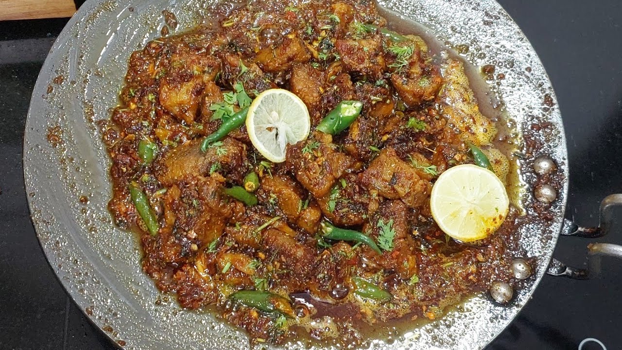 Mutton Tawa Fry Recipe | Tawa Fry Recipe | Mutton Fry Recipe - YouTube