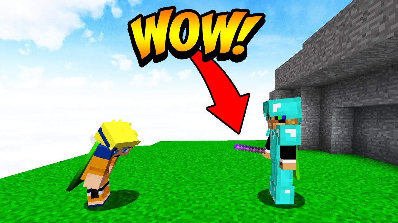 KNOCKBACK STICK CHALLENGE! (Minecraft BED WARS) w/MooseCraft - YouTube