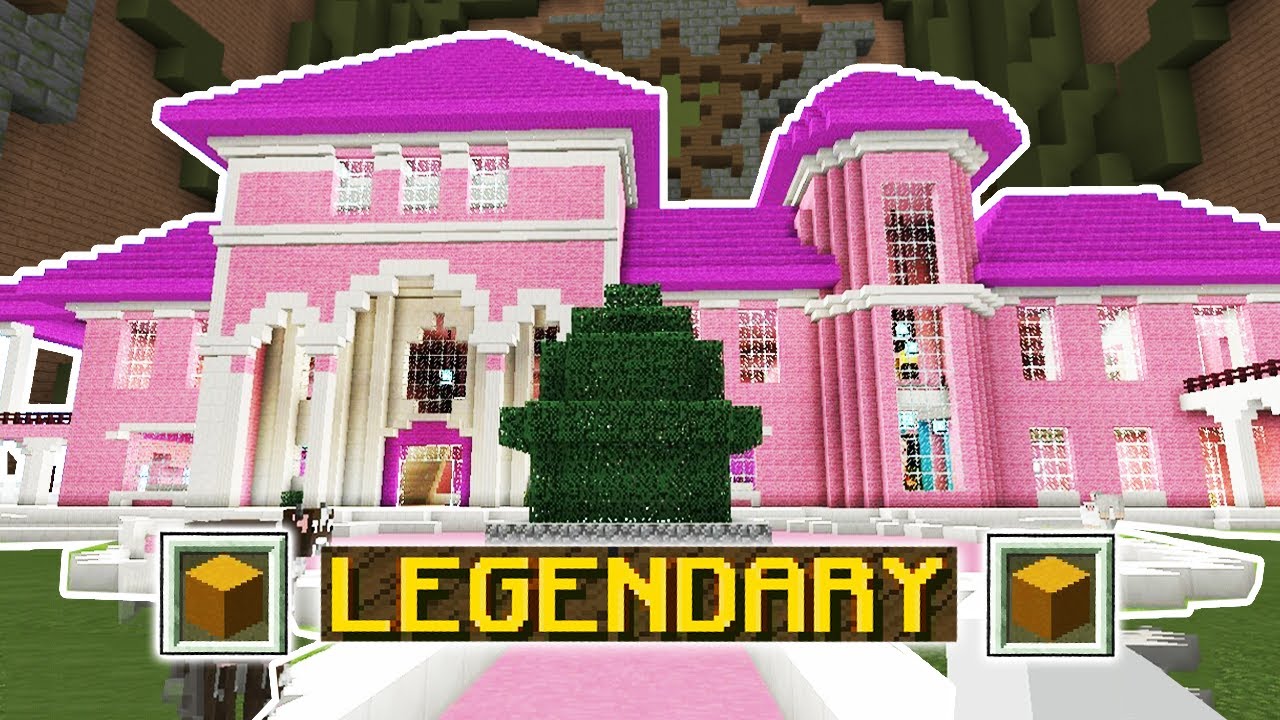 ONLY PINK CHALLENGE (Minecraft Build Battle) - YouTube