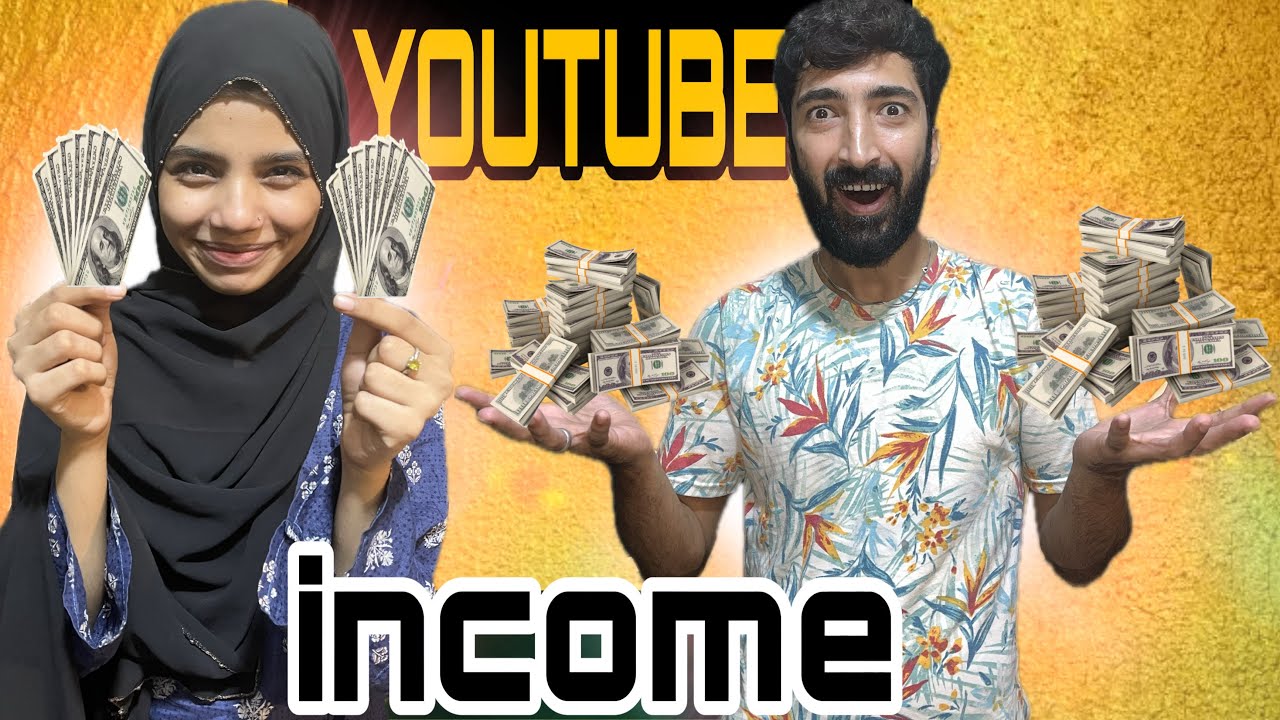 Our First YouTube income.. Guess how much it is - YouTube