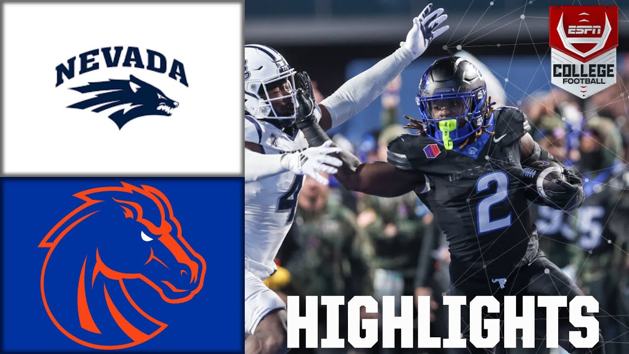 Nevada Wolf Pack vs. Boise State Broncos | Full Game Highlights | ESPN ...