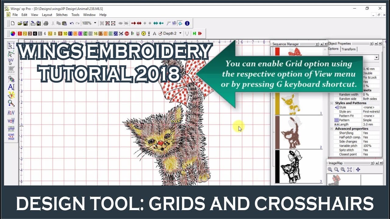 Wings eXperience Design Tools:- Grid & Crosshair - YouTube