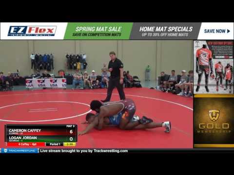 182 Cameron Caffey Illinois vs Logan Jordan Georgia 8446076104 - YouTube