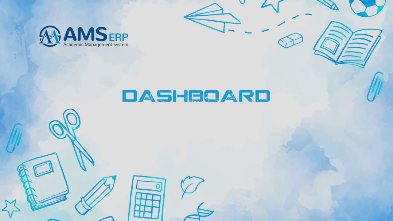 AMS ERP - Academic Management System | DASHBOARD | - YouTube