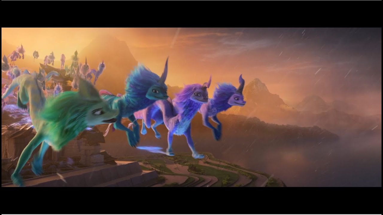 Raya and the last dragon 2021 last scene - YouTube