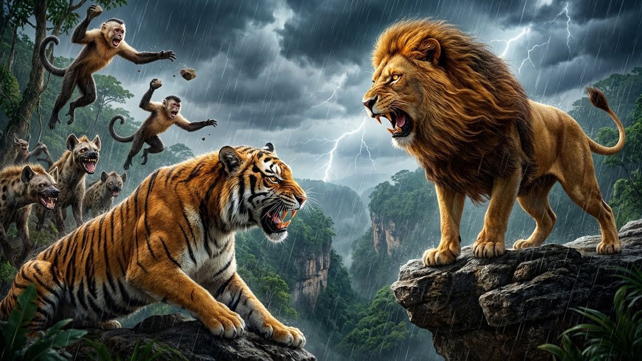 LION KING VS TIGER KING - Who Is The Ultimate Strongest? - YouTube