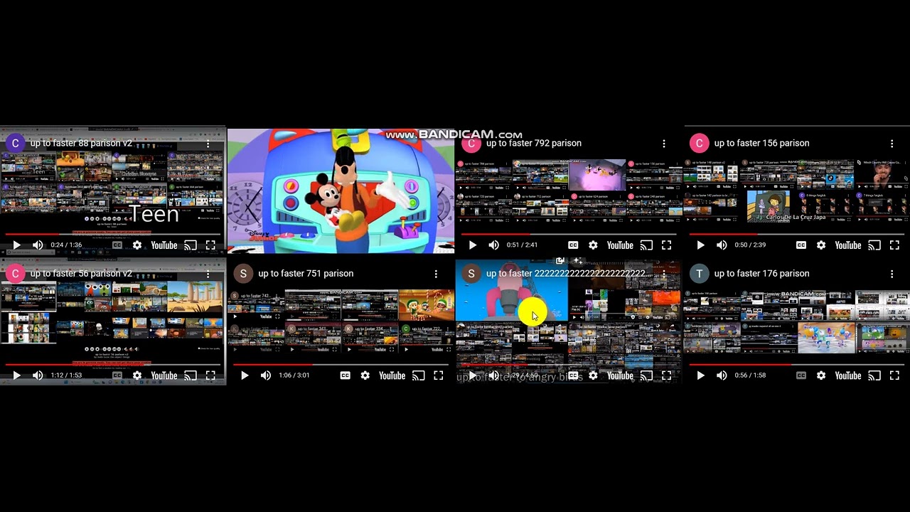 up to faster 96 parison v2 - YouTube
