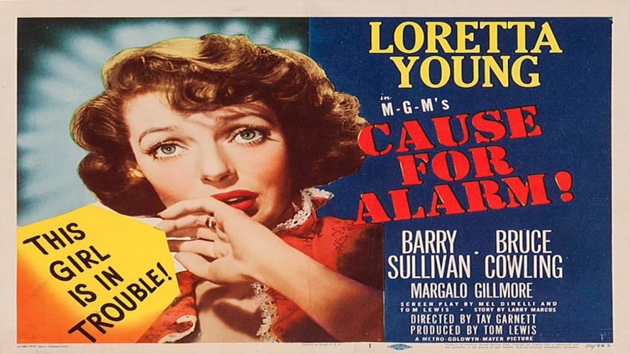 Cause For Alarm! 1951 Loretta Young Film Noir Classic Full Movie - YouTube