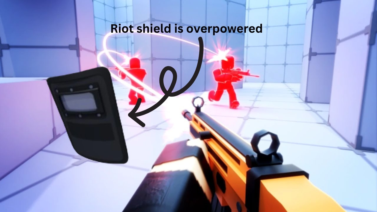 Roblox Rivals added the Riot shield and it is op - YouTube