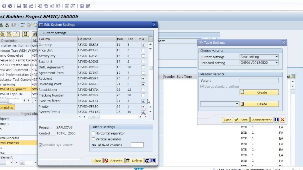Configure CJ20N for bulk PRs input - YouTube