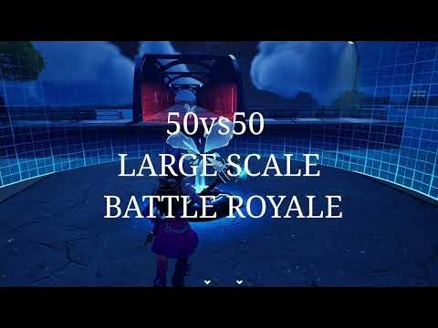 50VS50 LARGE SCALE BATTLE ROYALE Game - YouTube