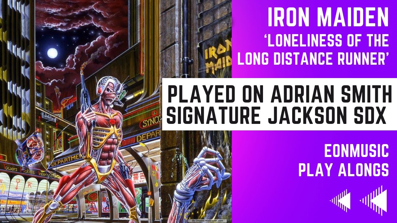 Iron Maiden Loneliness of the Long Distance cover on Jackson Adrian ...