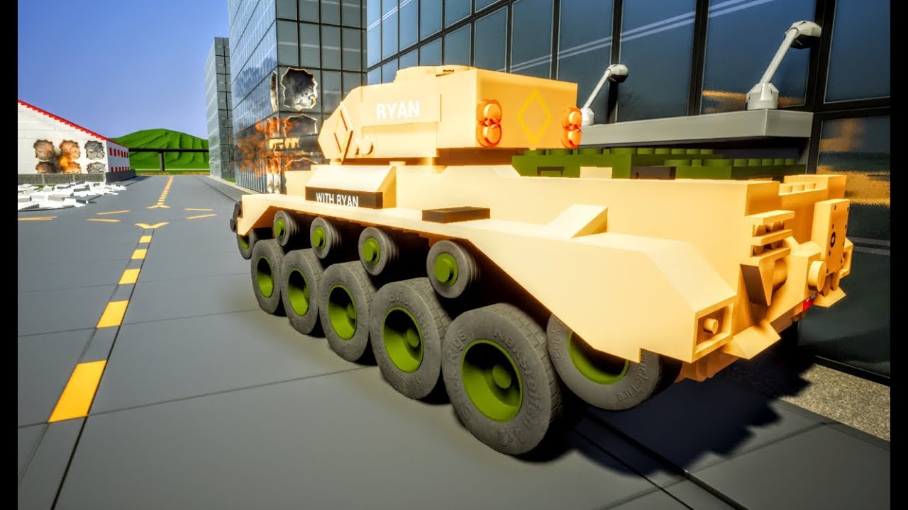 LEGO EPIC TANK DESTRUCTION!!! BRICK RIGS GAMEPLAY - YouTube