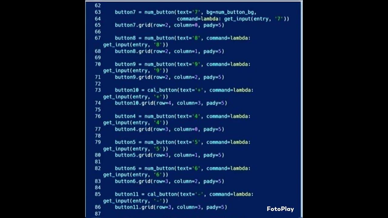 Design Calculator Gui Using Python Python Pythoncode Machinelearning Blockchain Ai Youtube