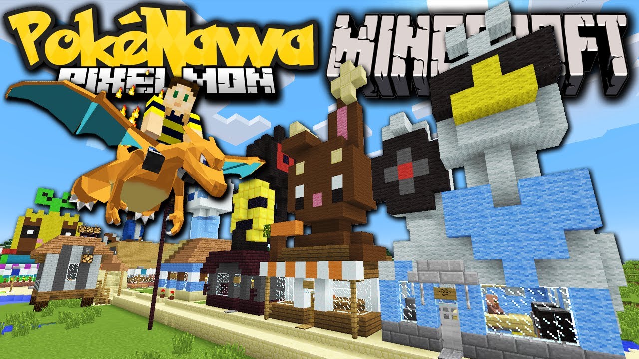 Minecraft Pixelmon: Pokenawa Revived! New Players, New Pokemon Server 2 ...