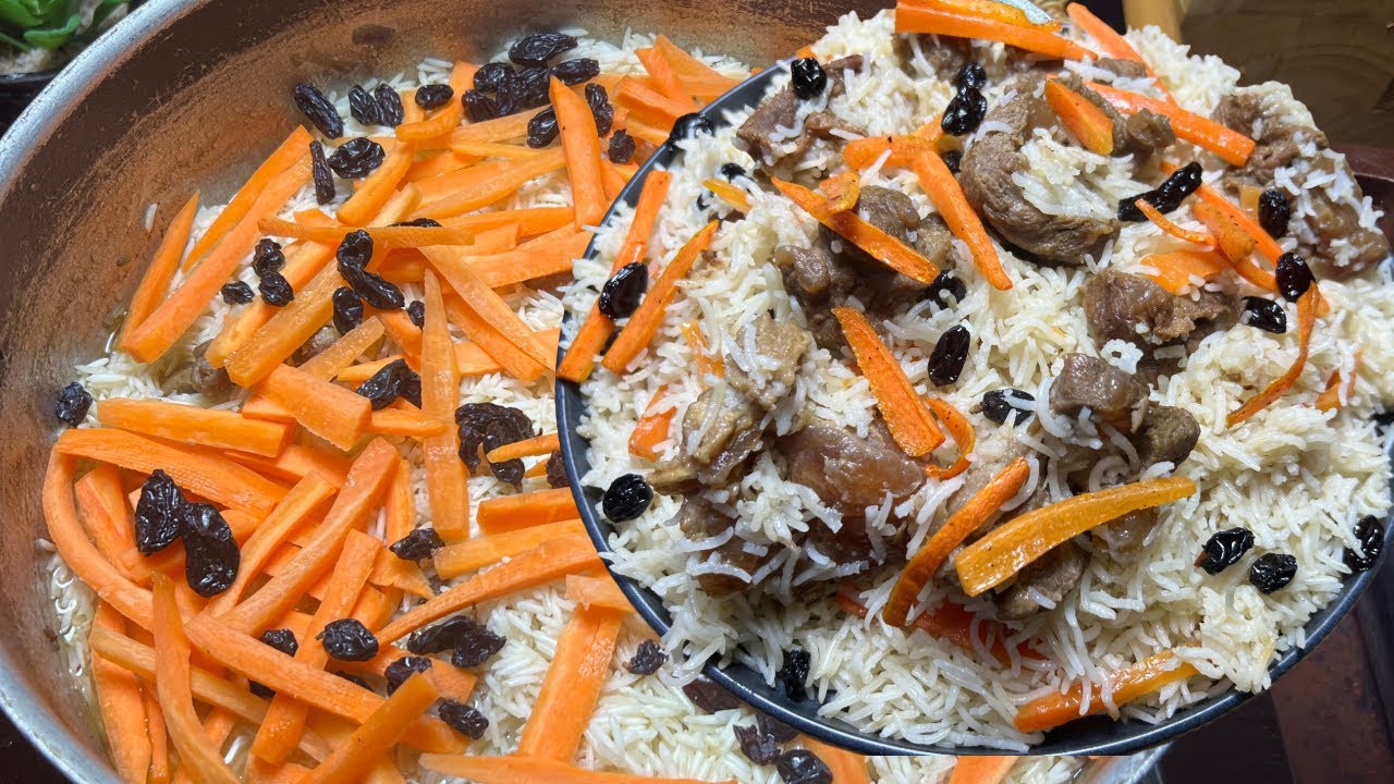 Authentic Afghani Kabuli Pulao Recipe |National Dish of Afghanistan ...