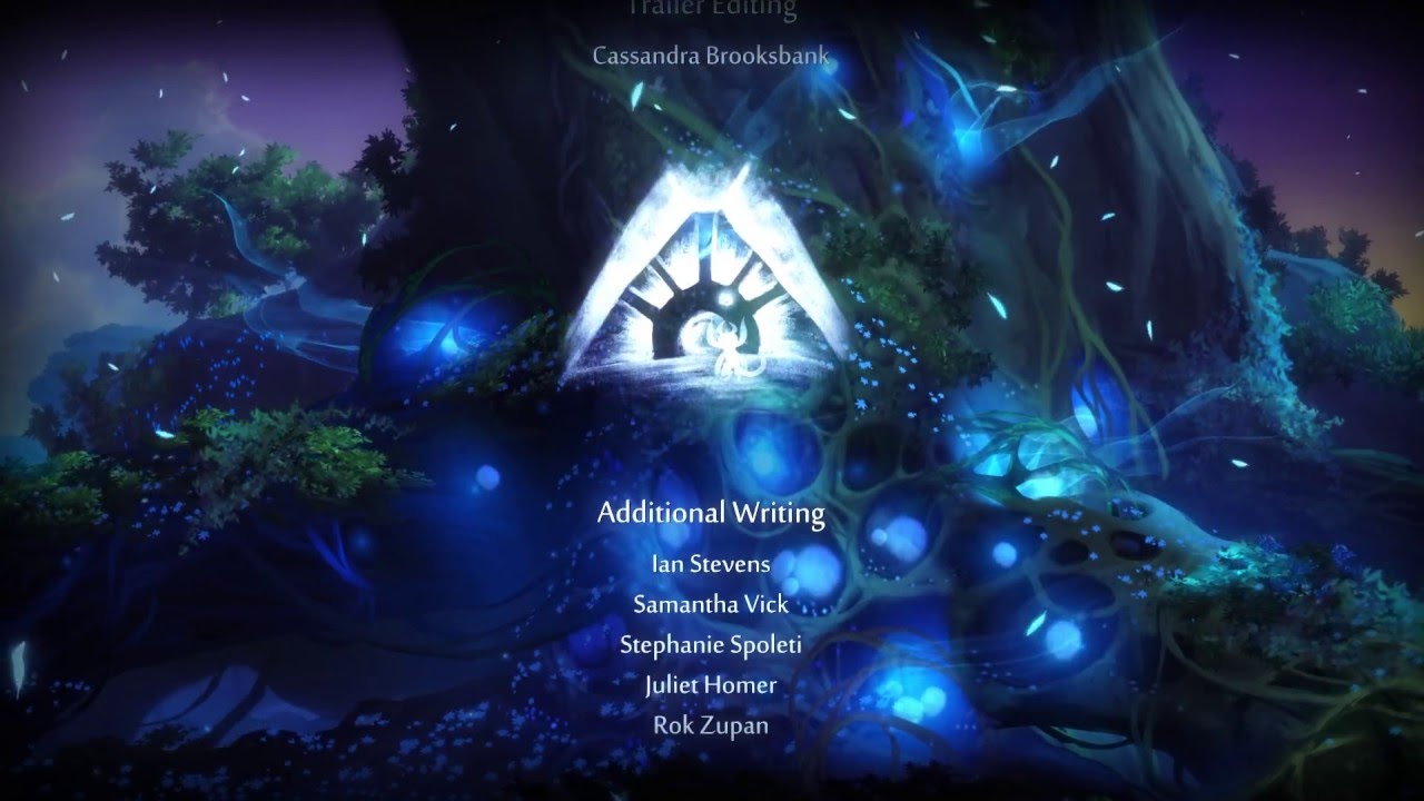 Ori and the Blind Forest Credits - YouTube