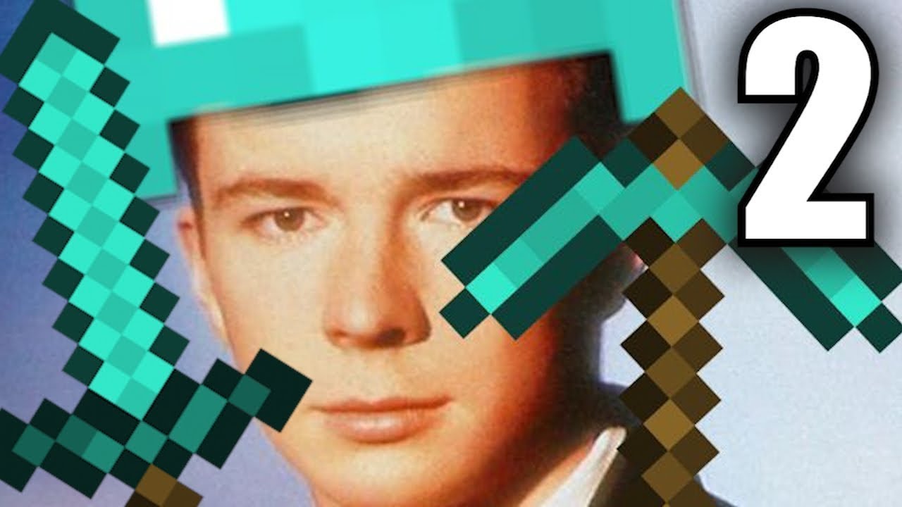 Rick Astley Plays Minecraft 👾📦 (Part 2) - YouTube