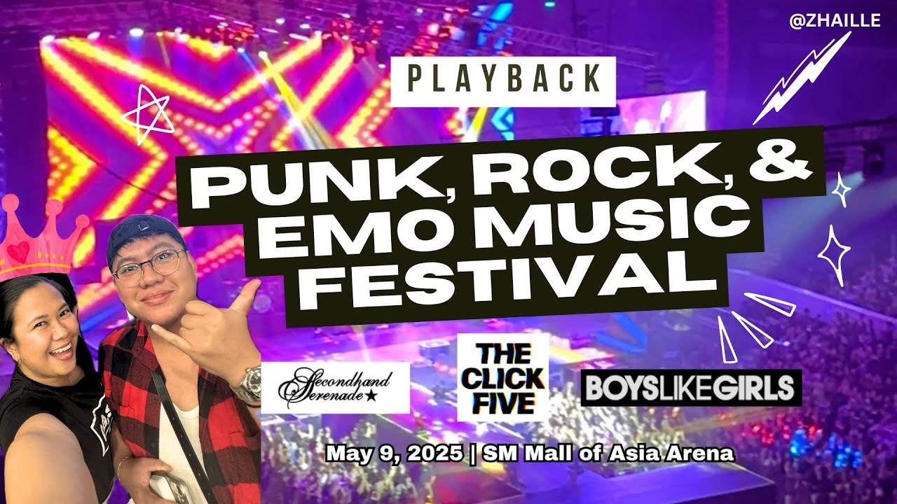 PLAYBACK: PUNK, ROCK & EMO MUSIC FESTIVAL in Manila - Full concert ...