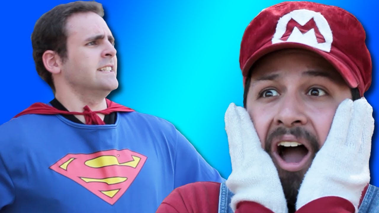 SUPER MARIO vs SUPERMAN - Commentary (Injustice vs Smash Bros.) - YouTube