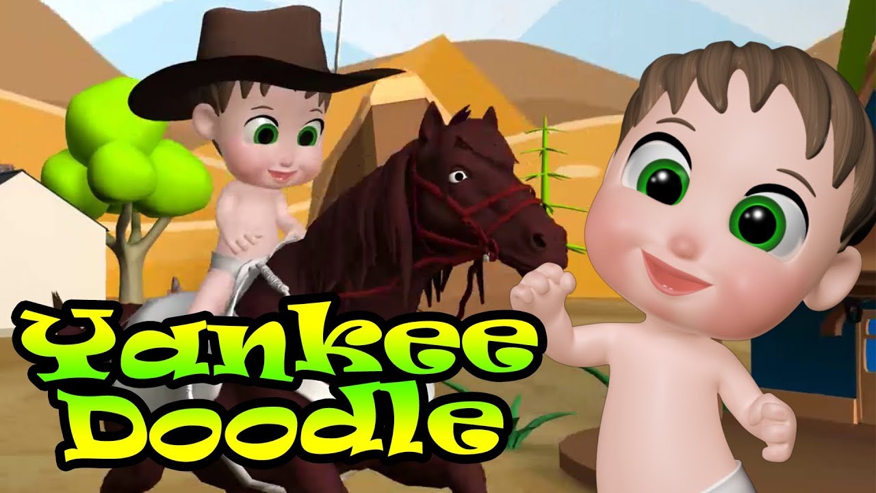 Yankee Doodle 🤠 Educational Nursery Rhymes Songs with lyrics and Action ...