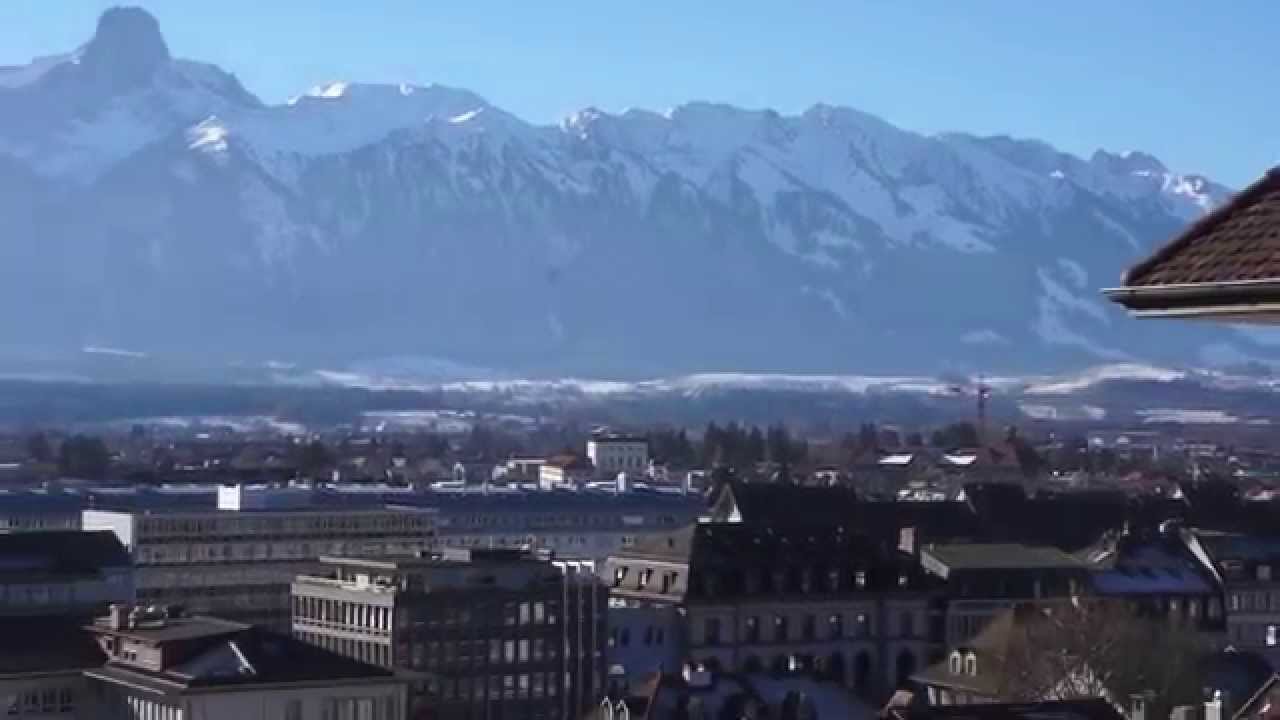 Thun in winter - Switzerland - YouTube