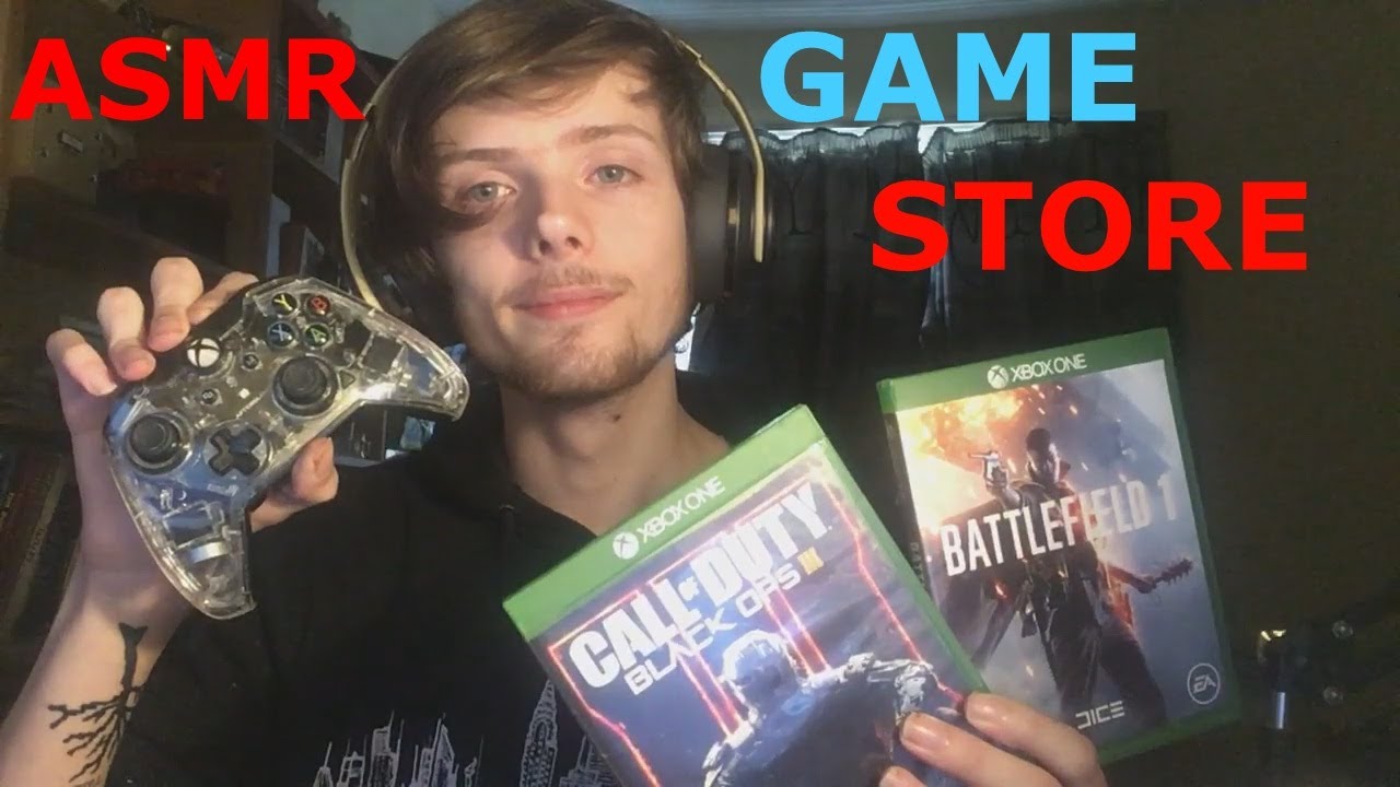 ASMR Game Store Roleplay - YouTube
