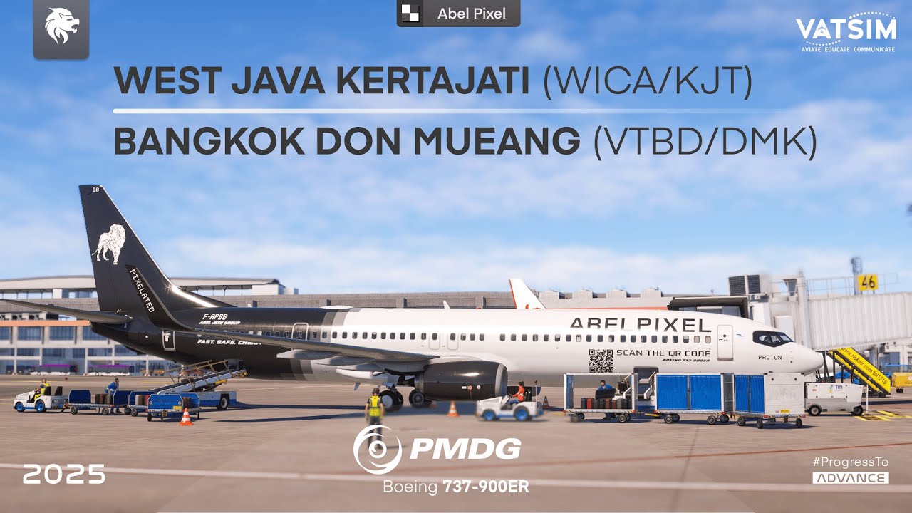 🔴 Microsoft Flight Simulator: Going No-Frills - West Java to Bangkok ...