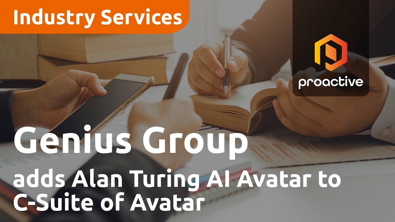 Genius Group adds Alan Turing AI Avatar to C-Suite of Avatars as it ...