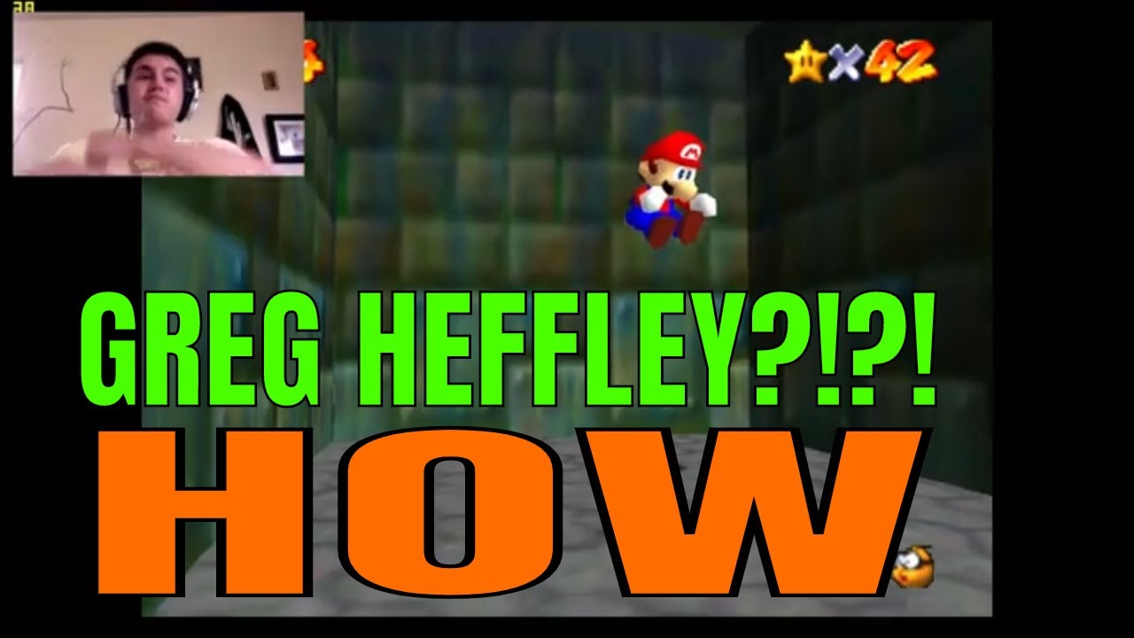 Super Mario 64 - Pulling Off The Greg Heffley Glitch - YouTube