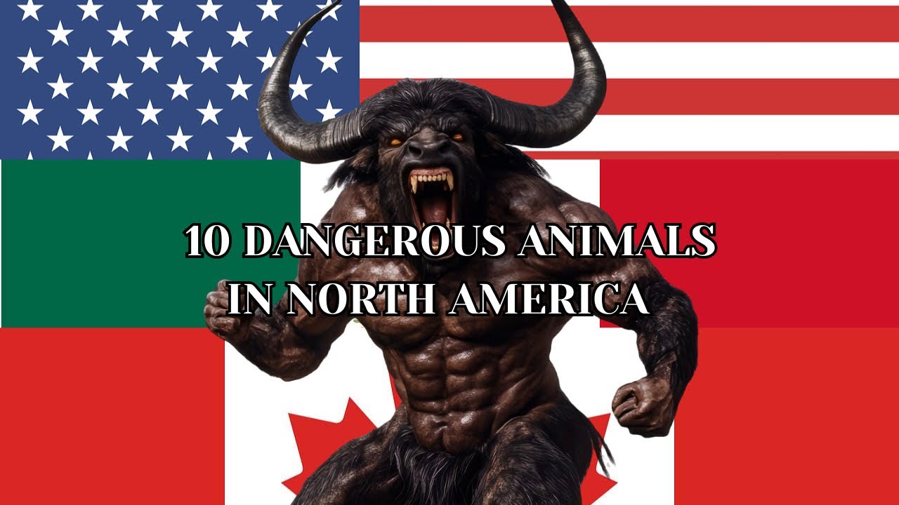The most dangerous animals in North America (from weakest to strongest ...