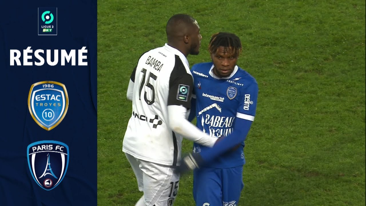 ESTAC TROYES - PARIS FC (2 - 1) - Résumé - (TR3 - PFC) / 2020-2021 ...
