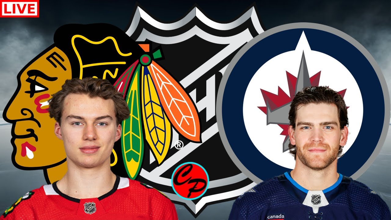 BLACKHAWKS vs JETS NHL HOCKEY LIVE GAME CAST & CHAT - YouTube
