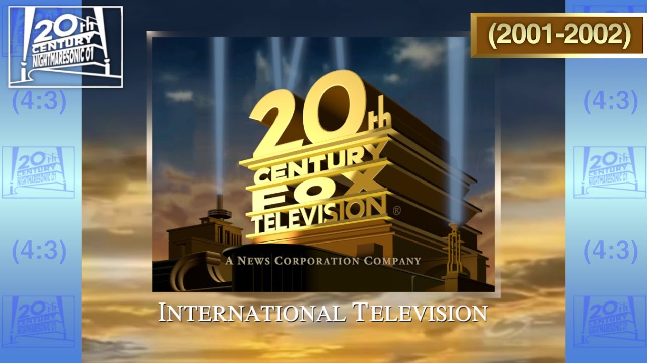 20th Century Fox International Television logo (2001-2002) remake - YouTube