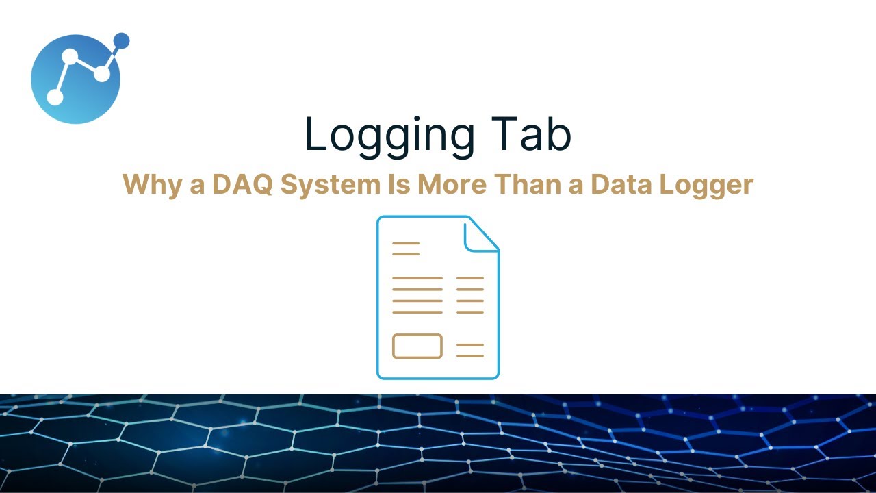 Logging Tab Customize How You Log Your Data Youtube