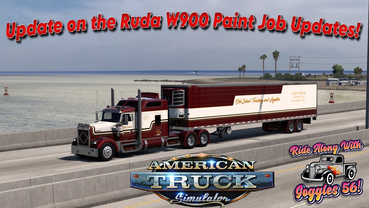 ATS | Making Progress on The Ruda Template Mods | First Test With a ...