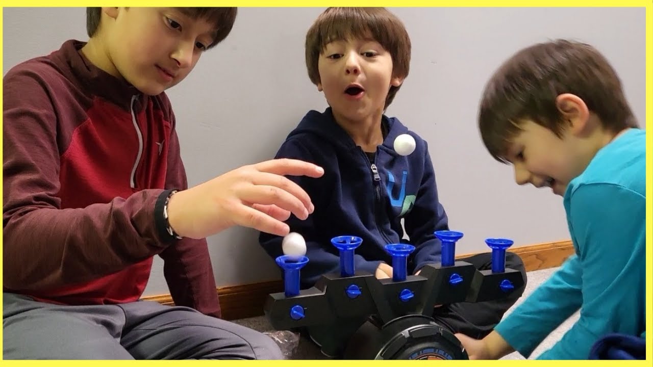 Floating Balls Target Game || Unboxing and review with TinoNinos - YouTube