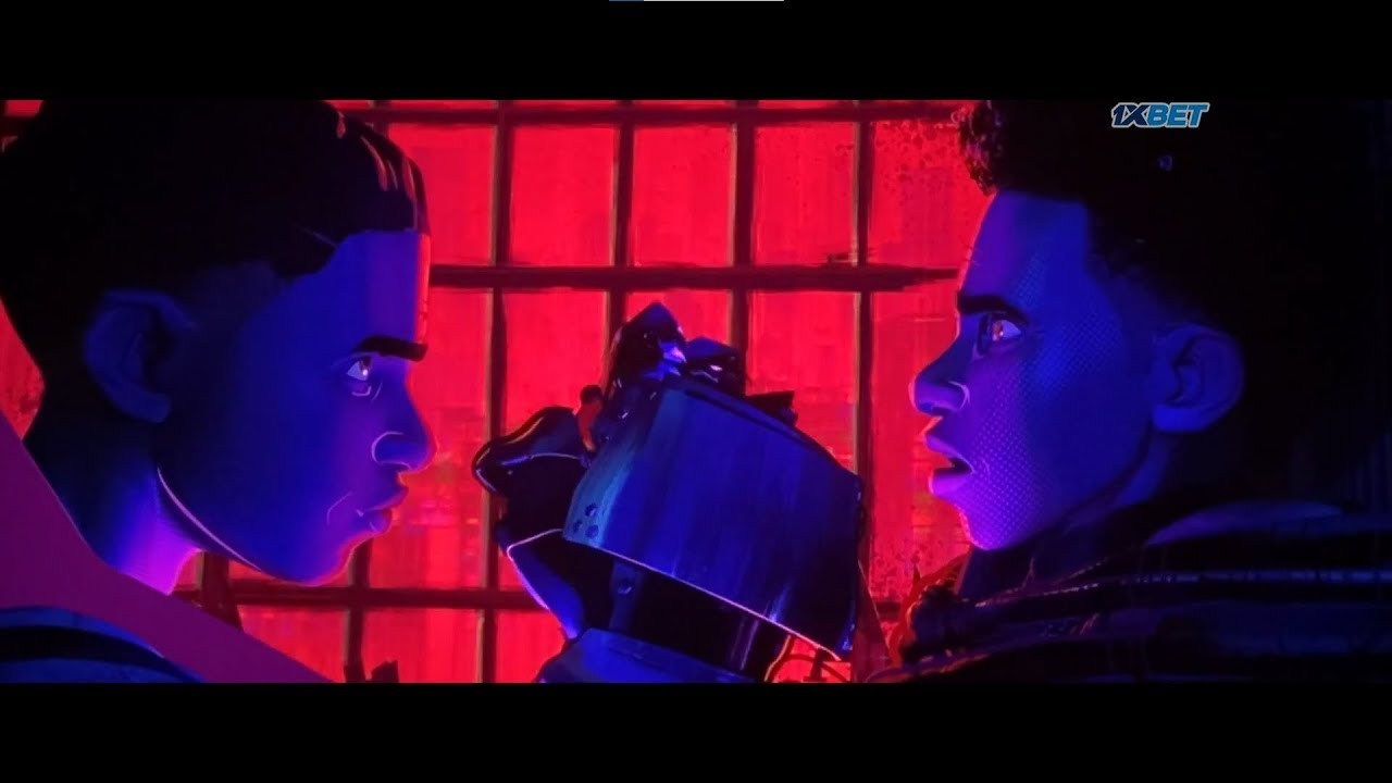 Spider Man Across the Spider Verse ending scene I miles vs miles I face ...