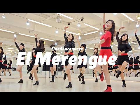 El Merengue Line Dance l Improver l 엘 메렝게 라인댄스 l Linedancequeen l Junghye Yoon - YouTube