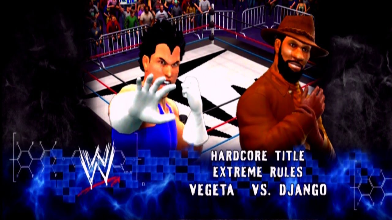 Vegeta vs Django - Hardcore Title Match - WWE 13 - YouTube