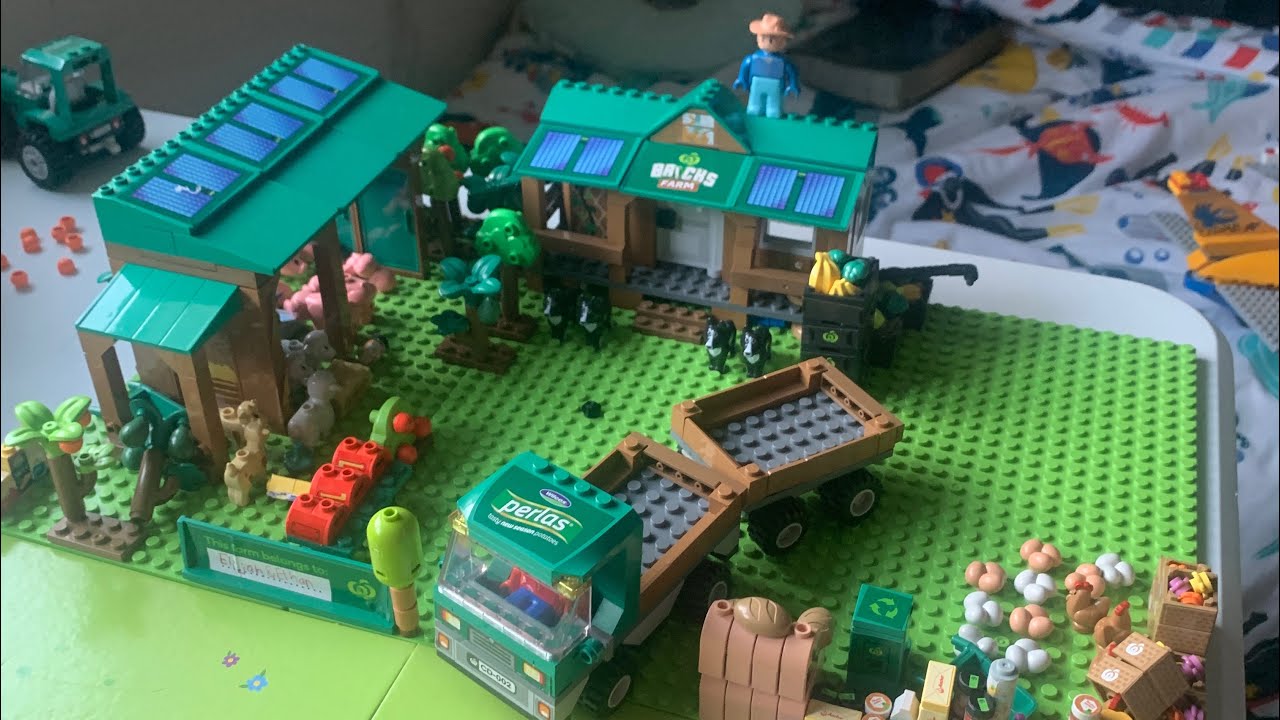 Countdown bricks store and bricks farm - REVIEW - YouTube