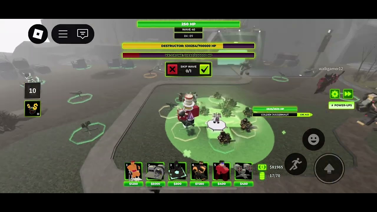 Destructor boss fight duo wave 30 TDX - YouTube