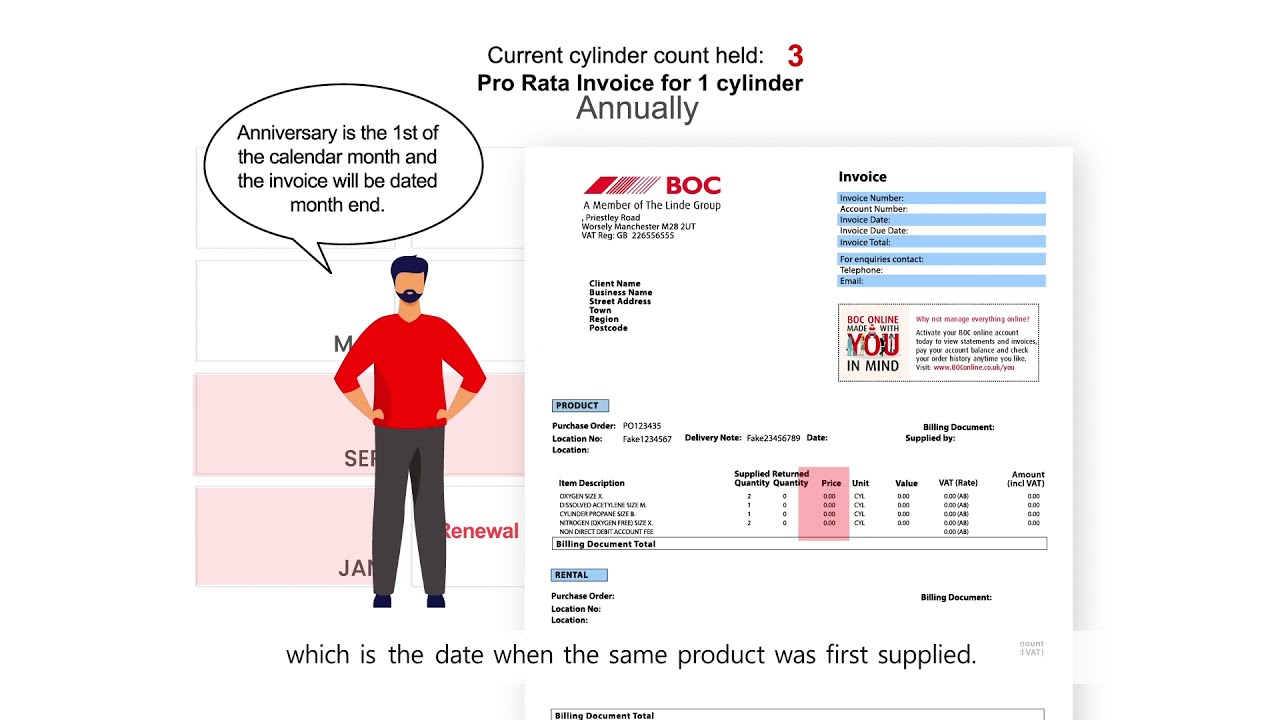 Understanding your BOC Invoice - YouTube