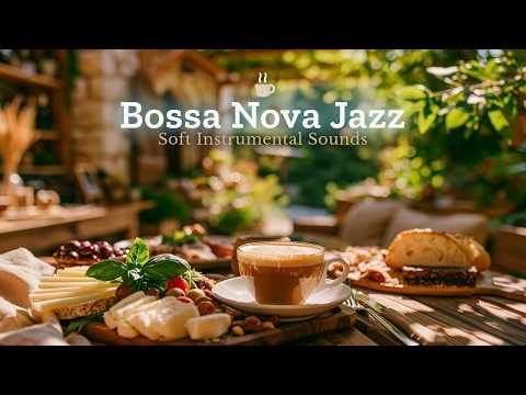 Rahatlatıcı Bossa Nova Jazz Müzik Sabah Kahvesi Ve Çalışma Odası İçin Sakin Kafe Ambiyansı Sune