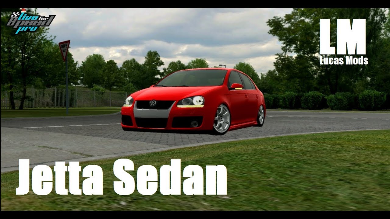 LFS - Volkswagen Jetta Sedan 2009 LucasMods Live For Speed Pro - YouTube