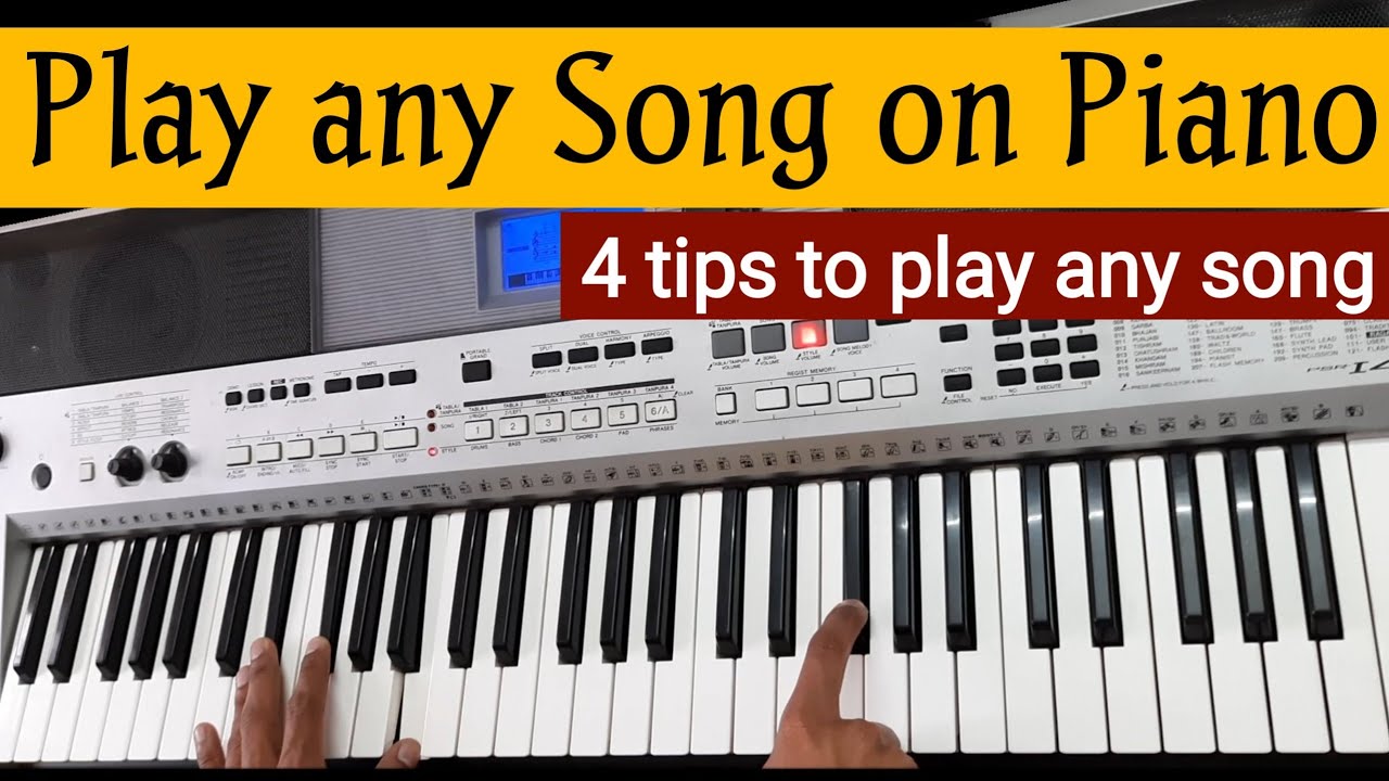 Play any song on Piano / Keyboard| Play your favourite song on Piano ...