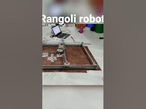 RANGOLI Robot 🔥🔥 - YouTube
