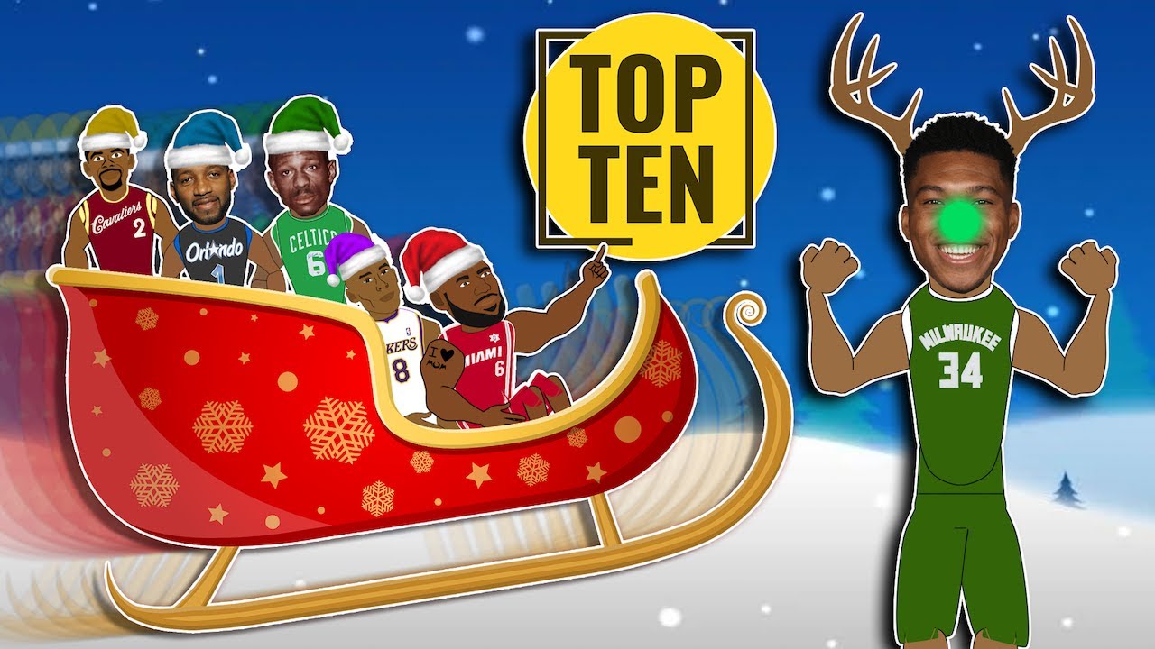 TOP 10 NBA Christmas Game Performances! FT: @TheGameDay - YouTube